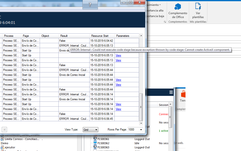 Cannot create ActiveX component. - VBO OUTLOOK - SS&C Blue Prism Community